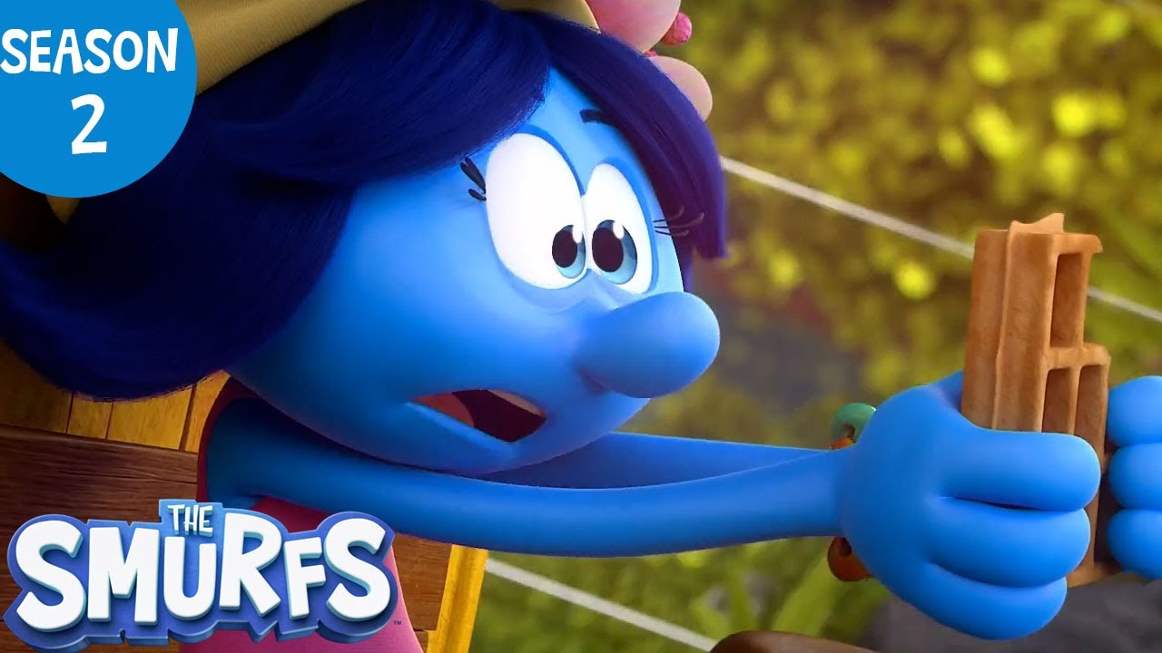 The Waffle Disaster Exclusive Clip The Smurfs 3d Season 2 Youtube