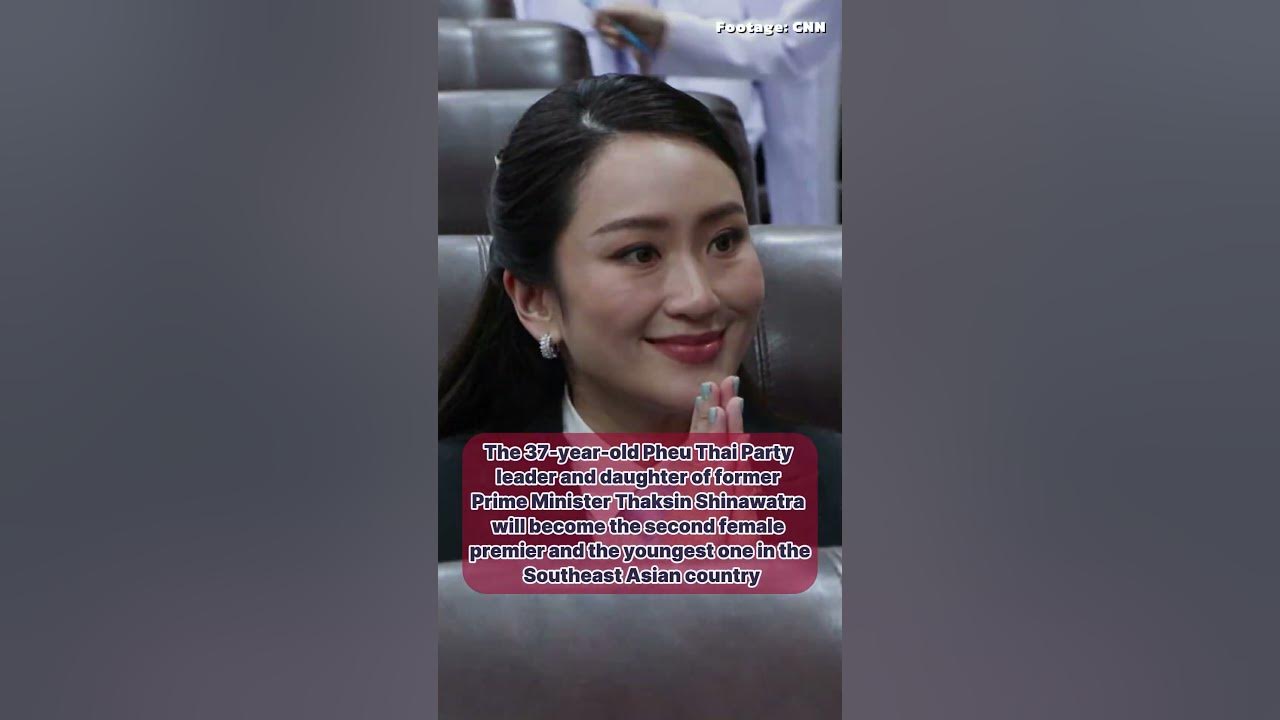 Paetongtarn Shinawatra elected as Thailand's new PM - YouTube