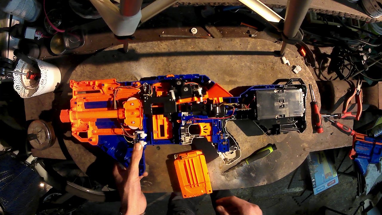 REPAIR BLOG #2 - NERF Elite Infinus - YouTube
