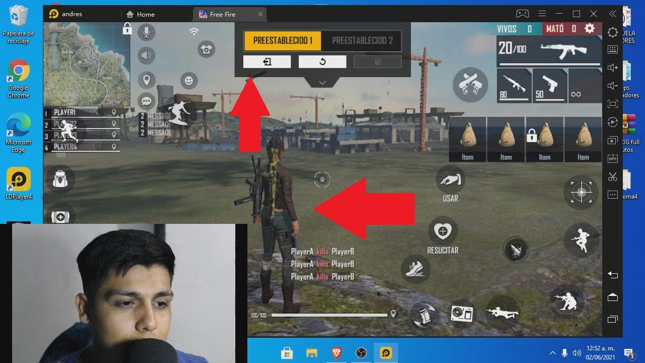 COMO JUGAR FREE FIRE EN PC!!! LD PLAYER! - YouTube