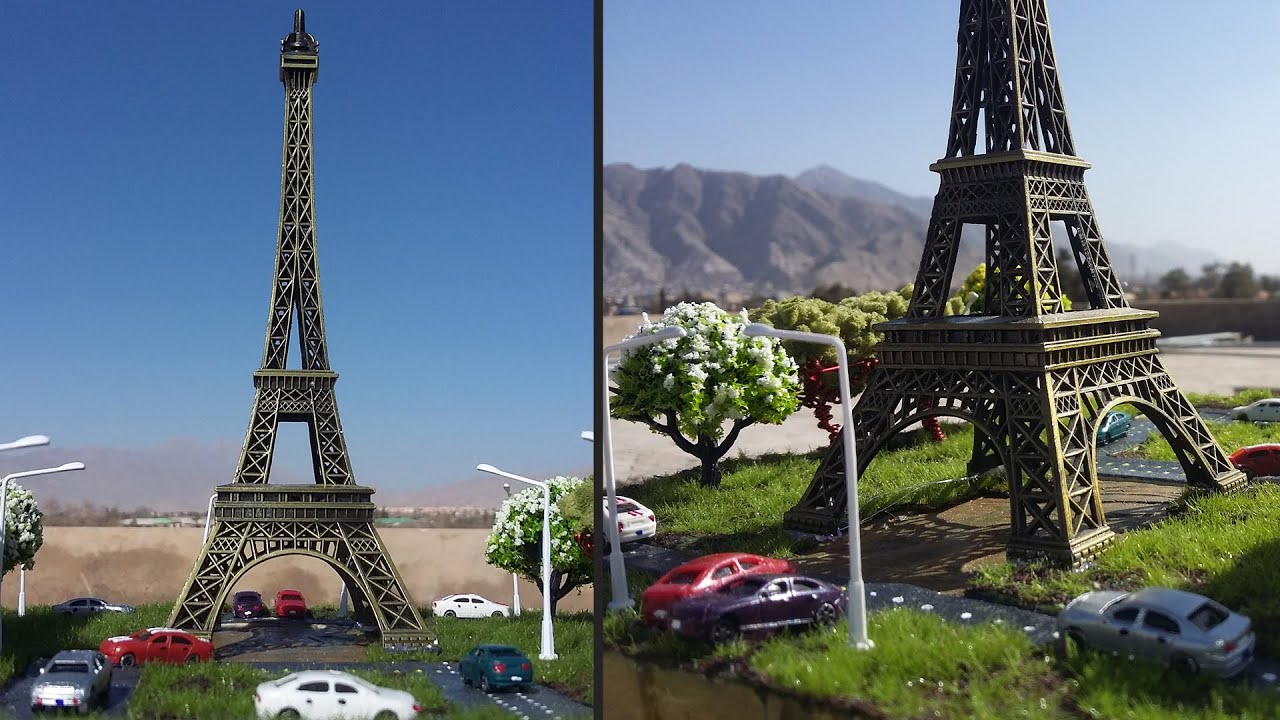 How to make Realistic Eiffel Tower Diorama|Eiffel Tower Paris France ...