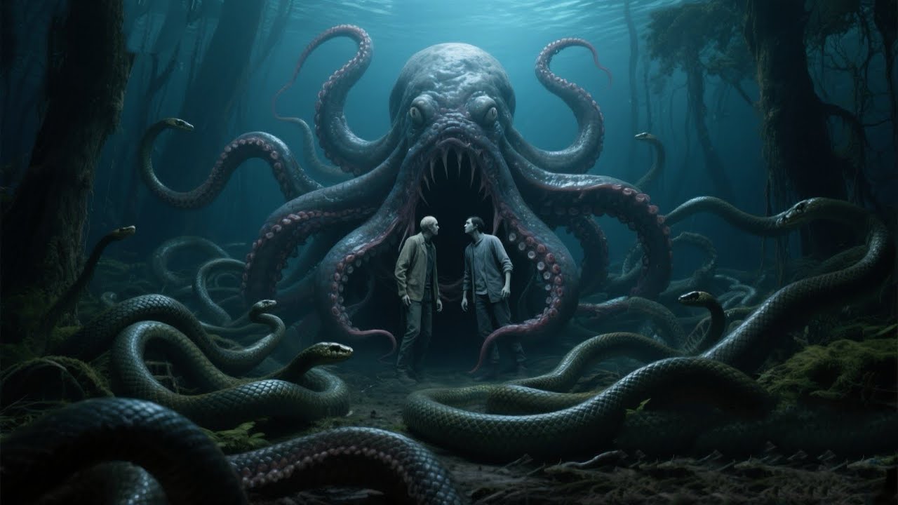 The deep sea is full of dangers, and a mutated octopus directly ...