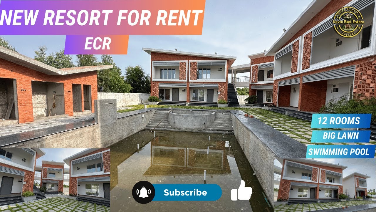 ID 2360 - New Resort for Rent in ECR || 12 Rooms || Swimming Pool ...
