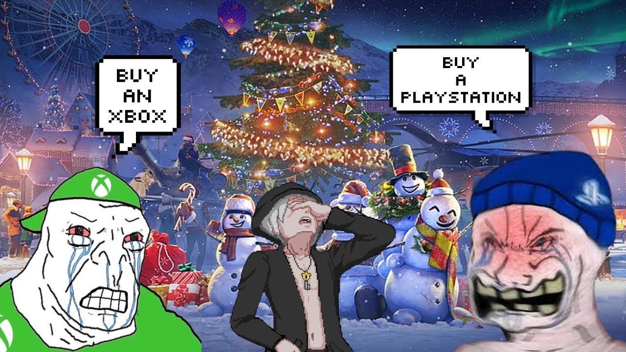 PlayStation and Xbox Fanboys Console War On Christmas - YouTube