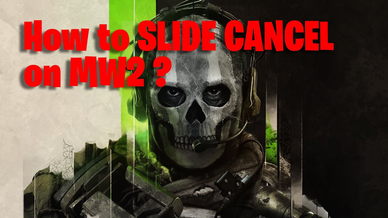 How to Slide Cancel on MW2 - YouTube