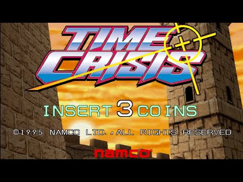 Time Crisis (Arcade) Gameplay Completo!