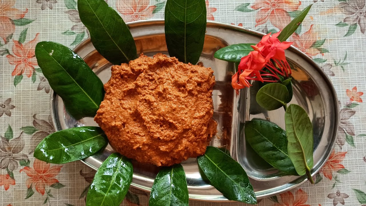 Kepula flowers chutney(jungle flame flower) - YouTube