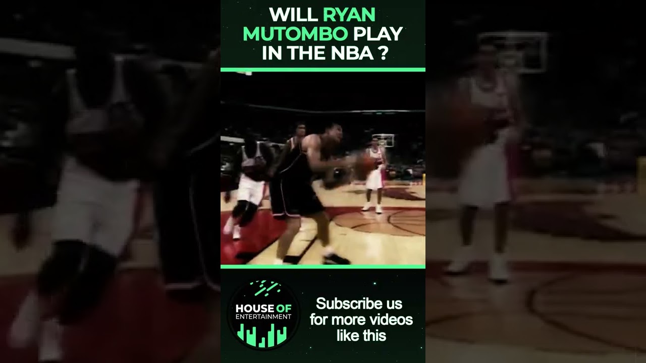 Will Ryan Mutombo play in the NBA #shorts - YouTube