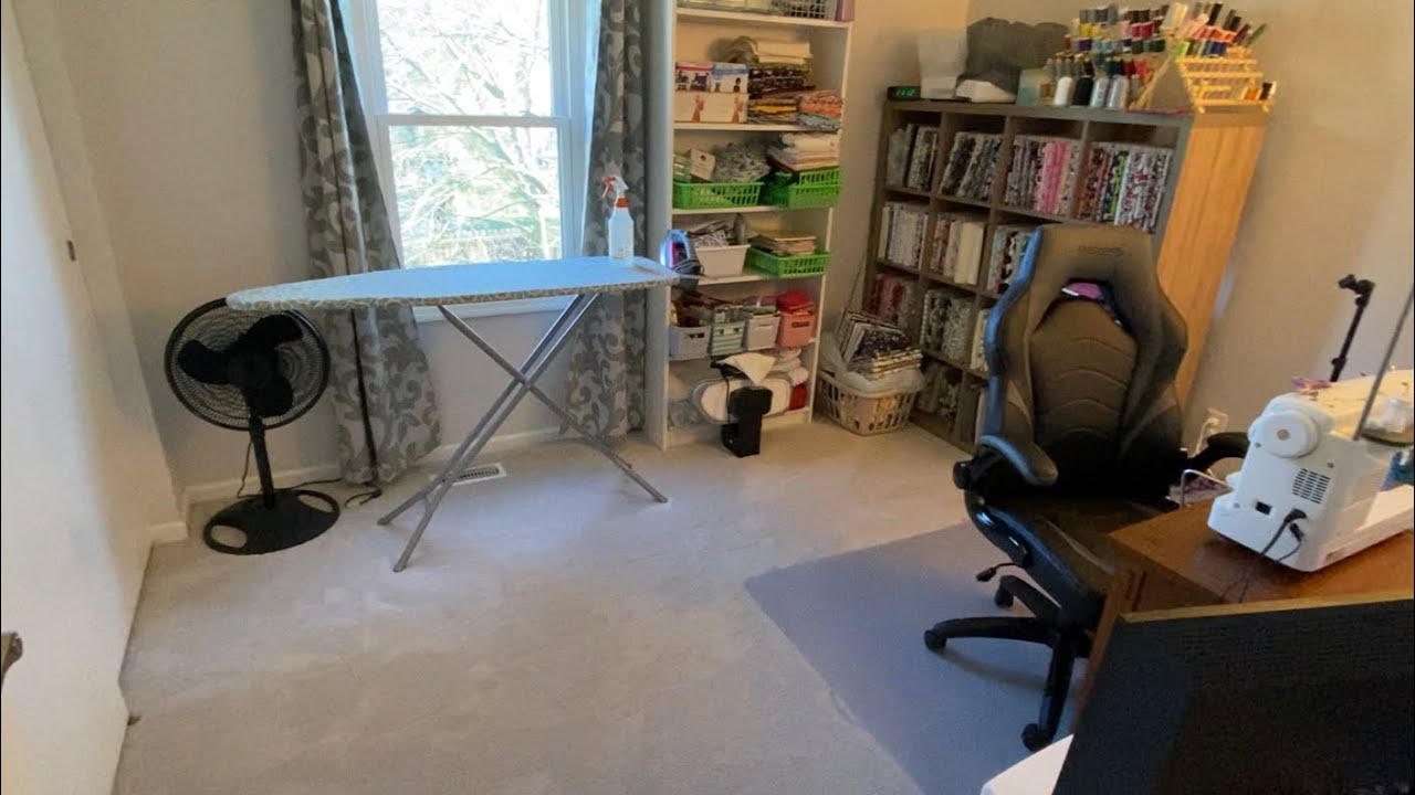 Sewing Room Clean Up, Craft Room Clean Up, 15 Minute Clean with Me ...