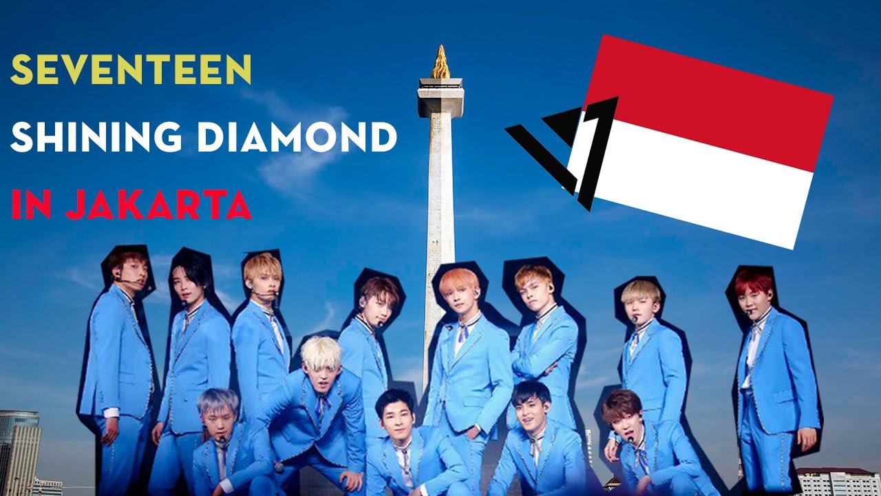 160820 SEVENTEEN Shining Diamonds in Jakarta - YouTube