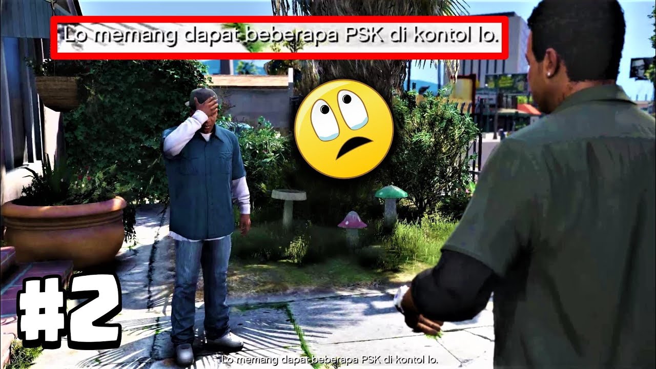 GTA 5 FRANKLIN AND LAMAR BAHASA INDONESIA KATA-KATANYA PARAH - YouTube
