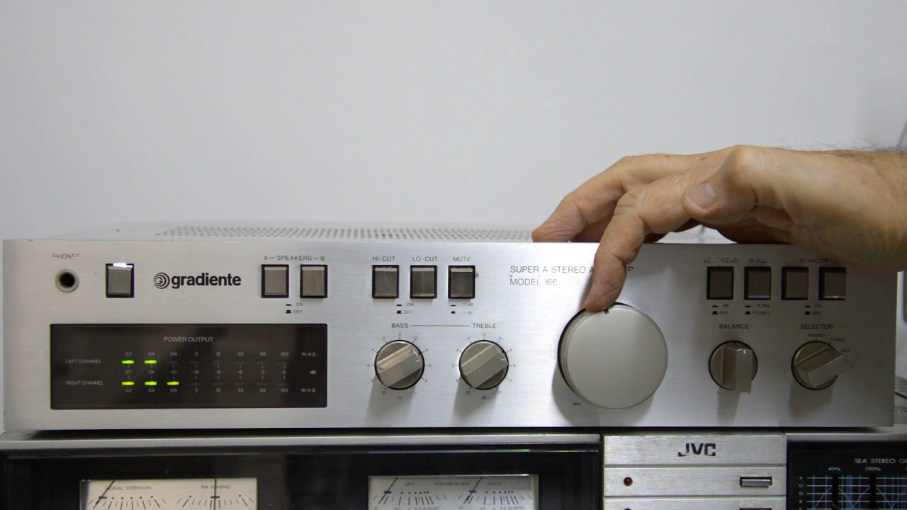 GRADIENTE MODEL 166 - SUPER A - YouTube