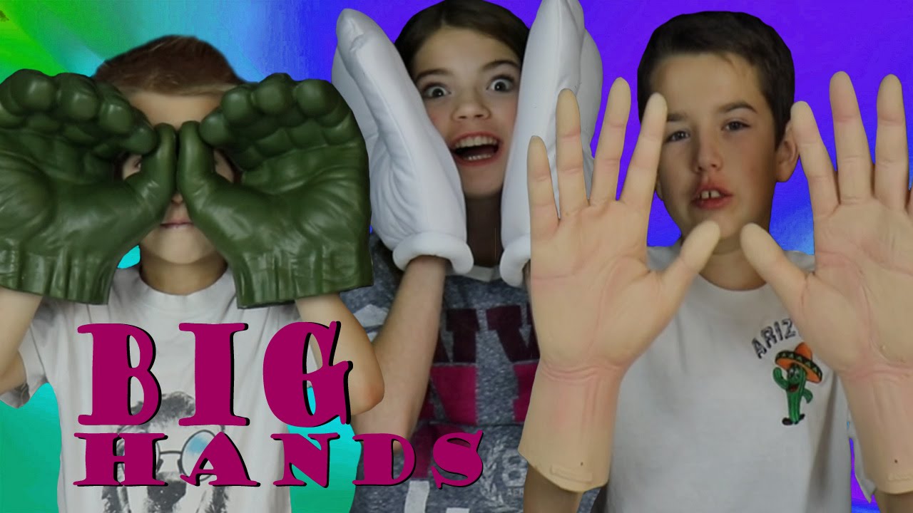 Big Hands Challenge!! - YouTube