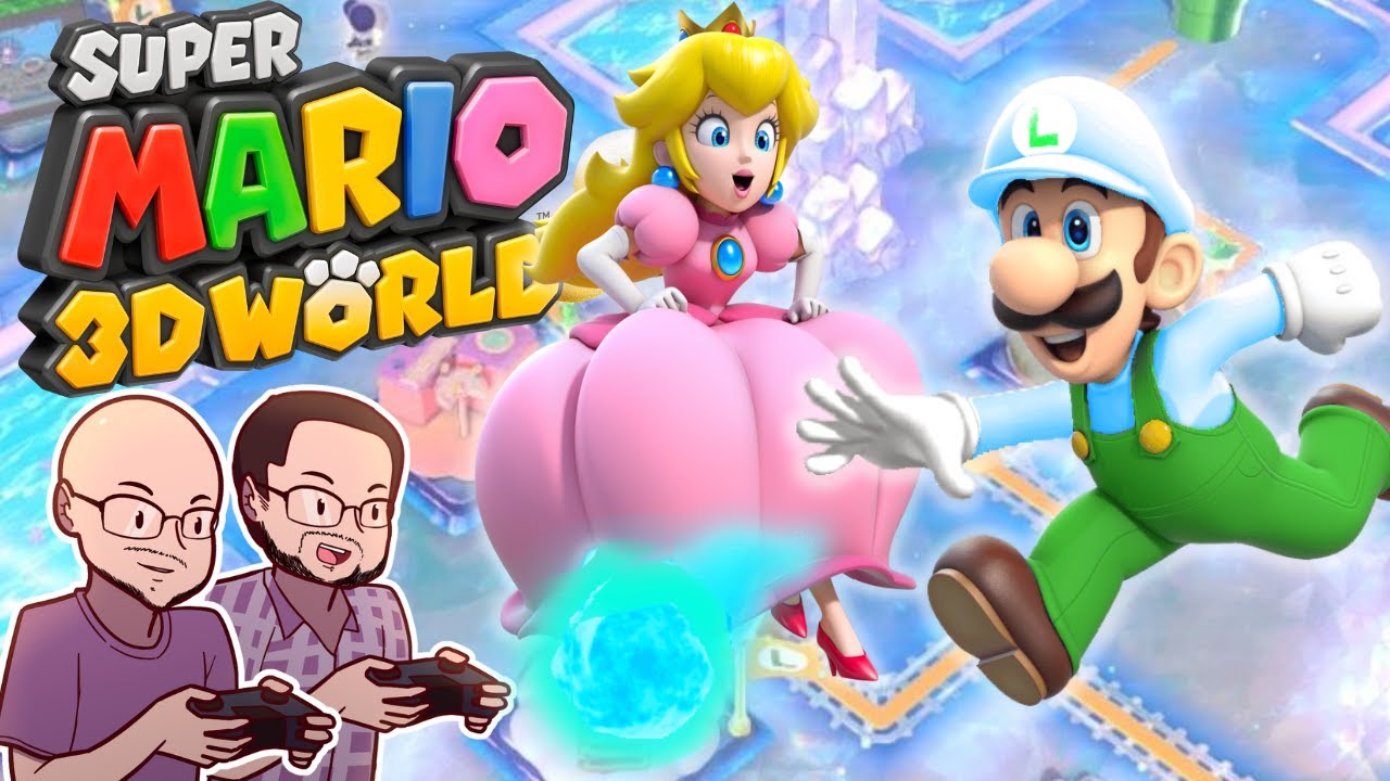 Slipping and Sliding Across the Ice | Super Mario 3D World Co-op ...