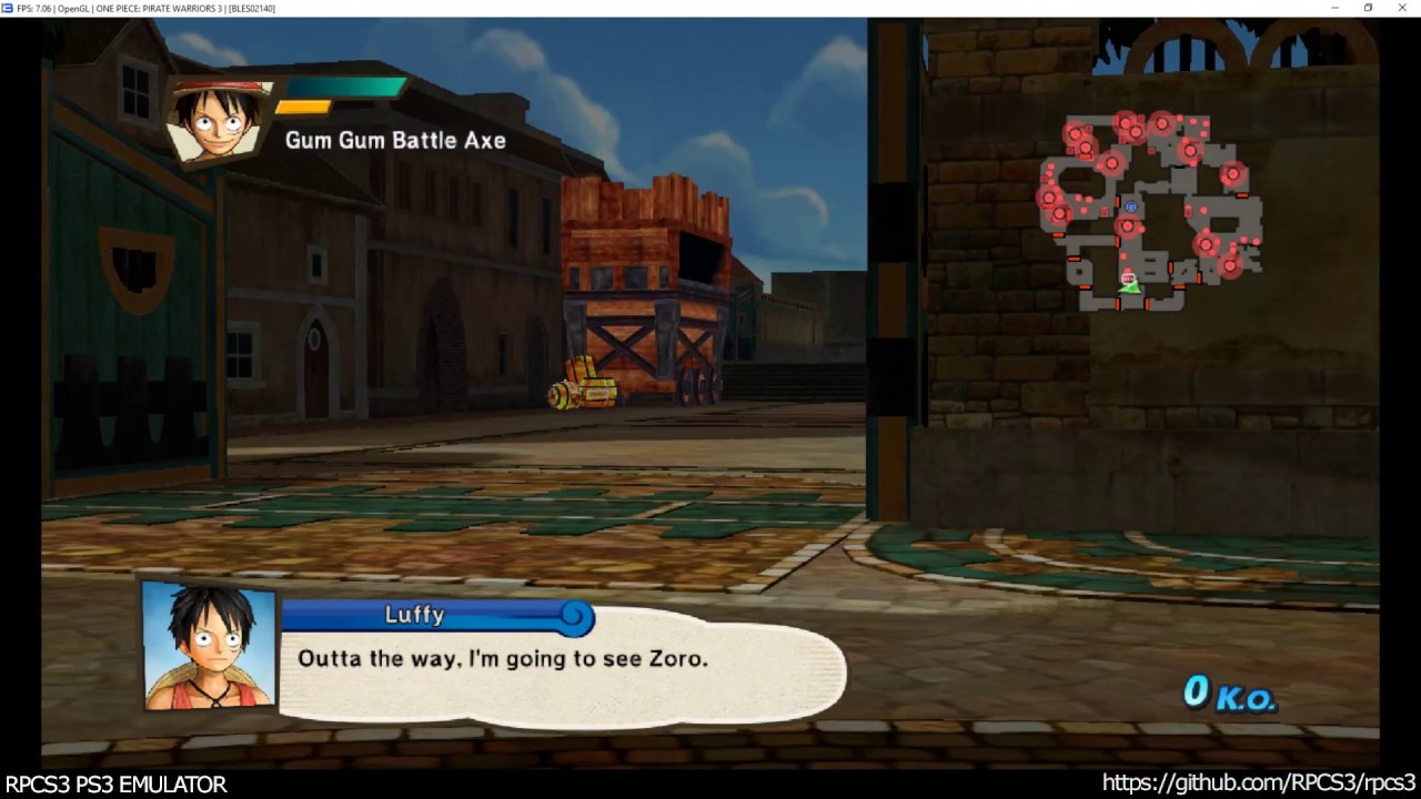 RPCS3 PS3 Emulator - One Piece: Pirate Warriors 3 Ingame! OGL (0eb6bf6a ...