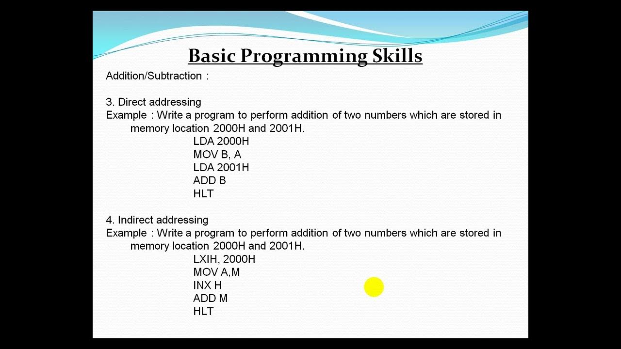 Programming Exercises in Assembly language - YouTube