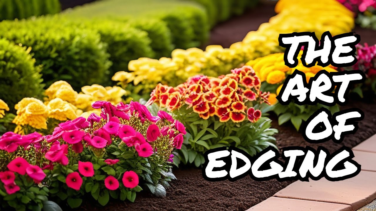 Edge of Elegance: Mastering the Art of Edging for Your Flower Bed ...