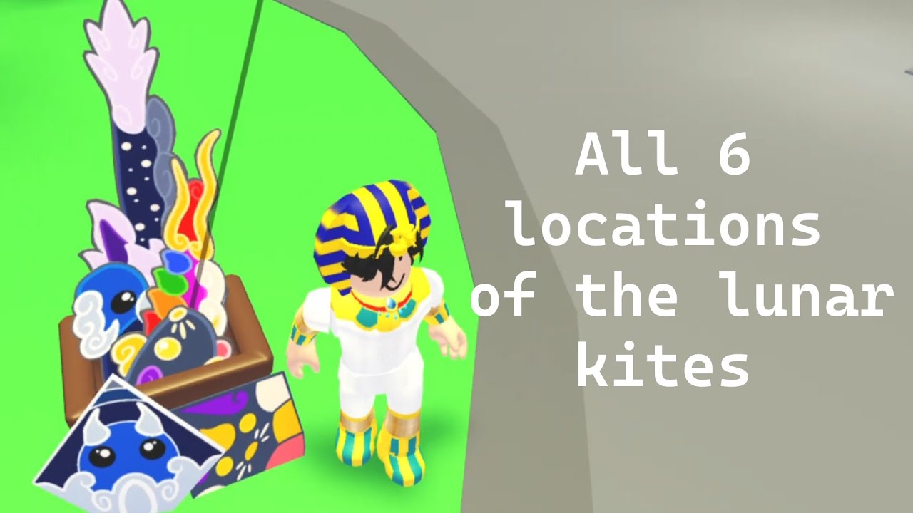 All 6 locations of the lunar kites in Adopt Me Roblox!!🏮🏮 - YouTube