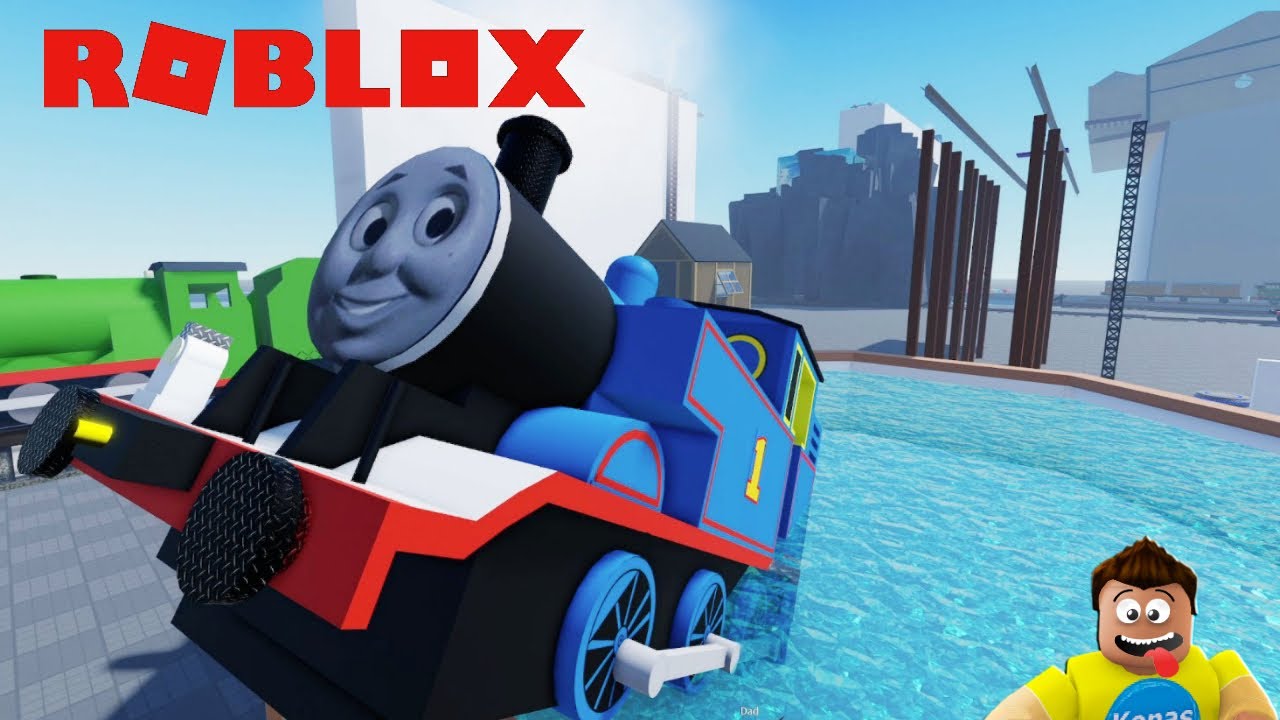 Epic ROBLOX Thomas Train Pool Crash & Swim Adventure! 🚂💦 | Roblox ...