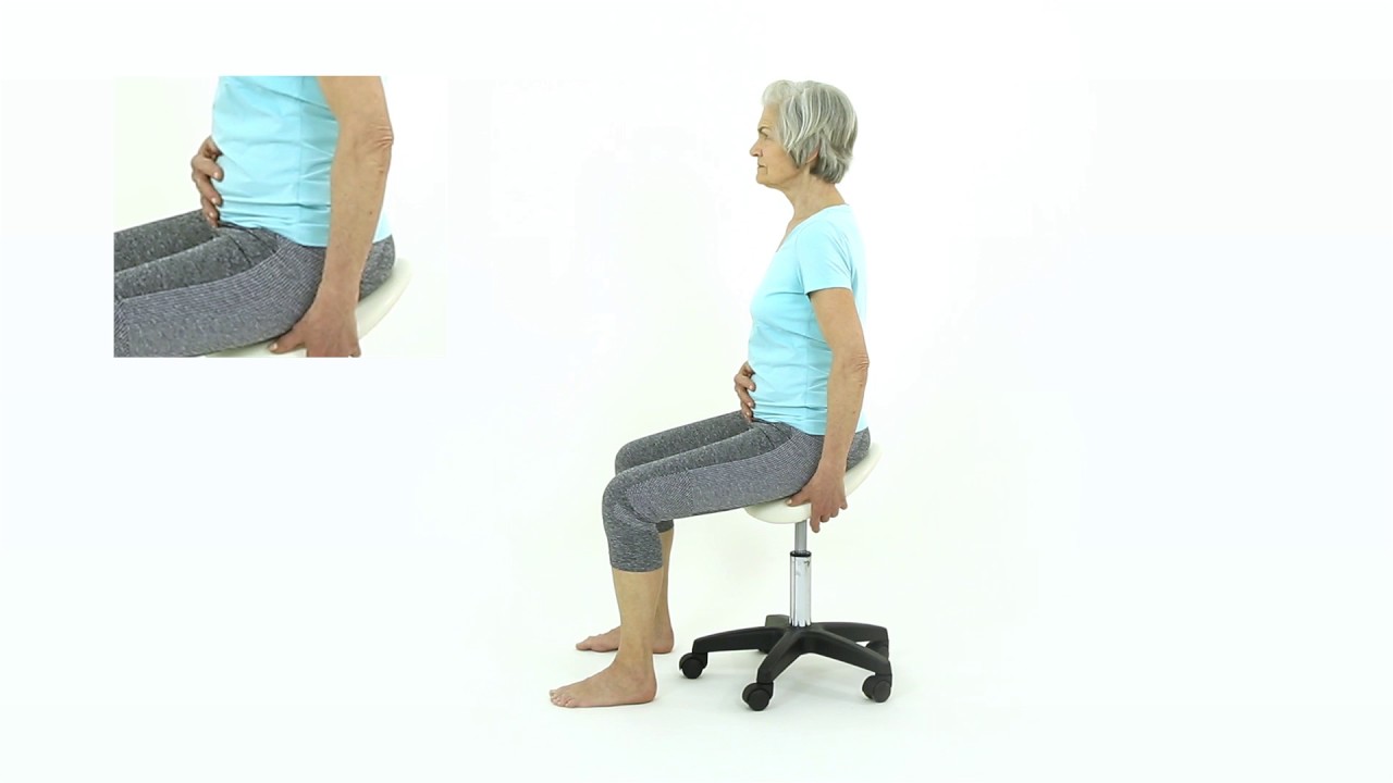 Falls Prevention: Deep Breathing Technique Sitting - YouTube