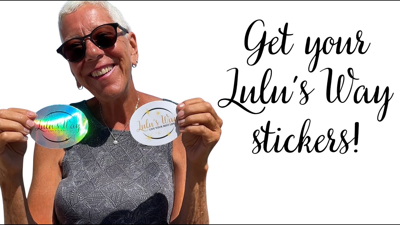 LAUNCHING MY LULU'S WAY STICKERS!!! THE STORY OF THE CREATION OF MY ...