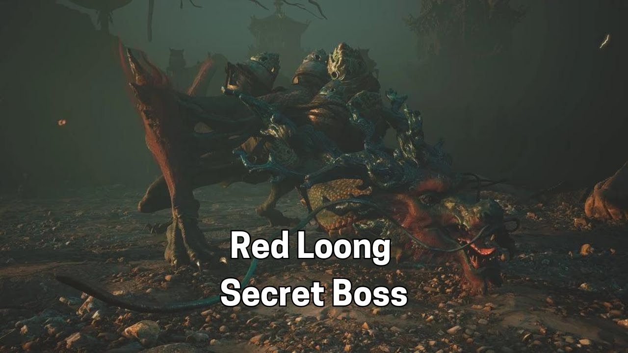 How and Where to Find - Red Loong - Secret Boss in Black Myth Wukong ...