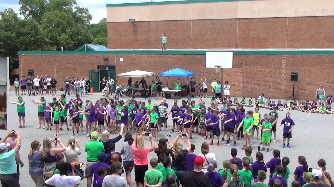 Fifth Grade Field Day Flash Mob 2018 - YouTube