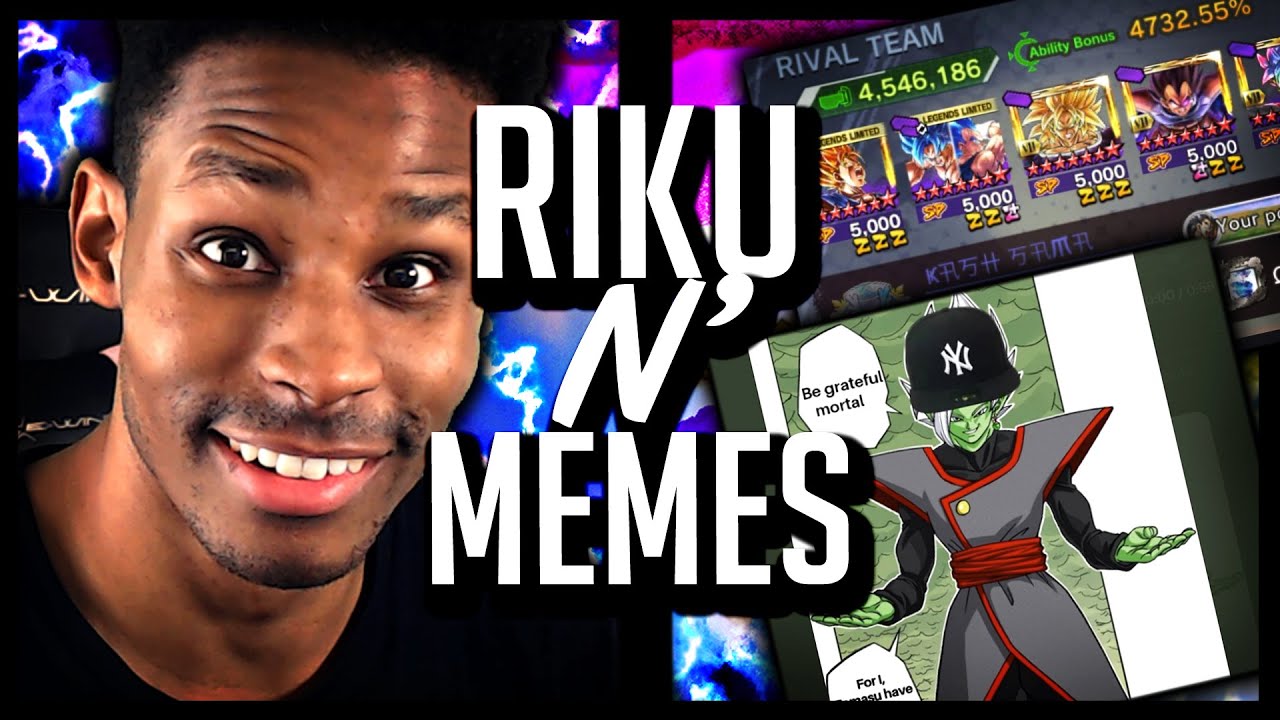 LITERALLY THE FUNNIEST MEMES (RIKU & MEMES) | Dragon Ball - YouTube