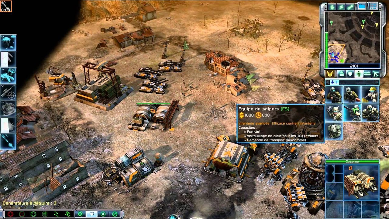 [Fr] Let's play Command and Conquer 3 [GDI] partie 10 - YouTube