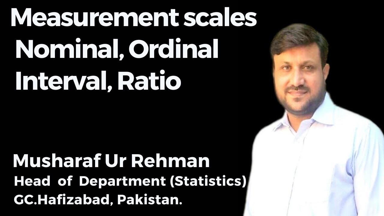 Measurement Scales | Nominal , Ordinal , Interval ,Ratio ,Qualitative ...