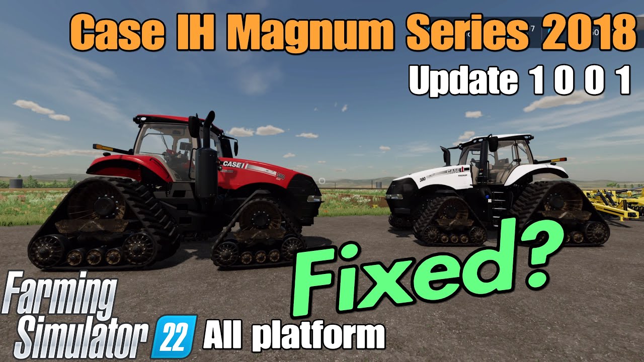 Case IH Magnum Series 2018 / FS22 UPDATE for all platforms - YouTube