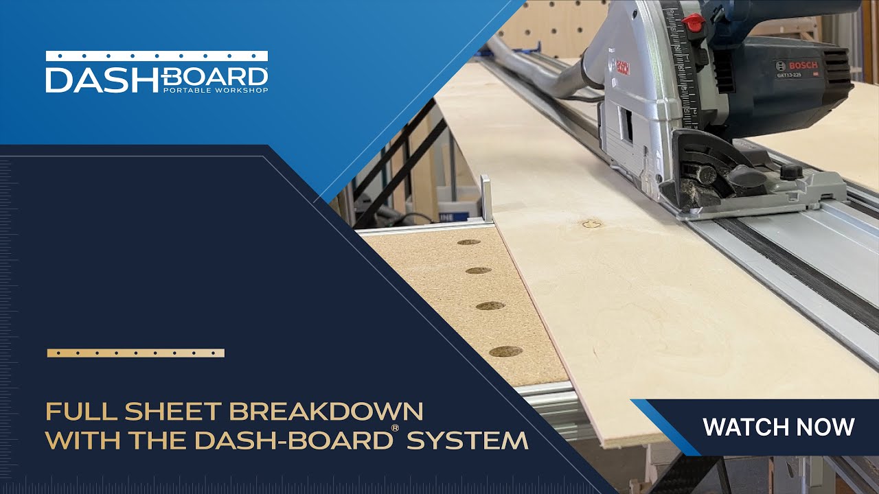 Fast, accurate, full-sheet breakdown with Dash-Board® Portable Workshop ...