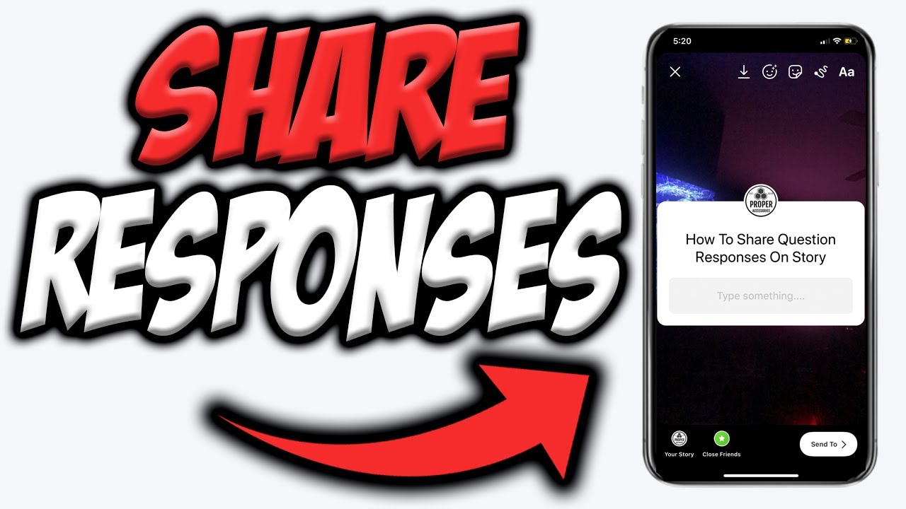 How To Share Question Responses on Instagram Story 📸| Share Question ...