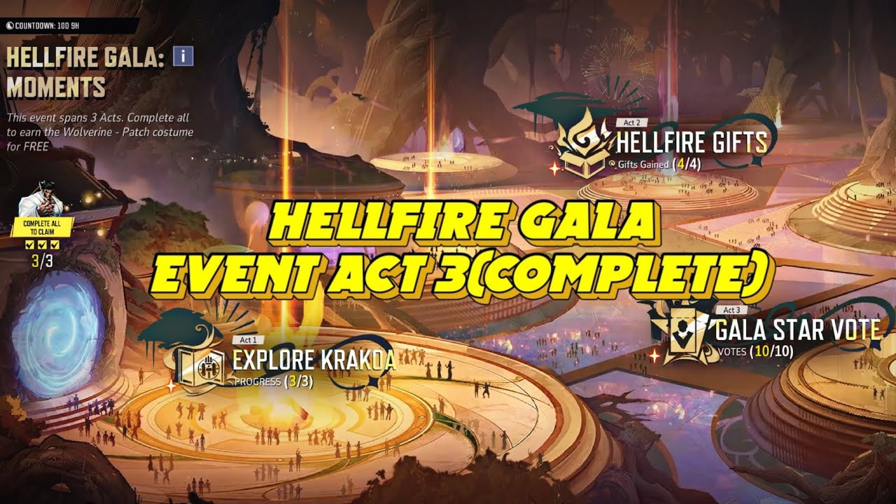 Hellfire Gala Event: Act 3(Complete) | Marvel Rivals - YouTube