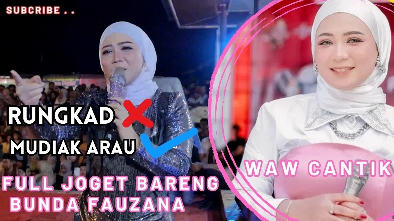 BUNDA FAUZANA Full Joget Terbaru, Hampir Nyanyi Lagu Jawa Rungkad - YouTube