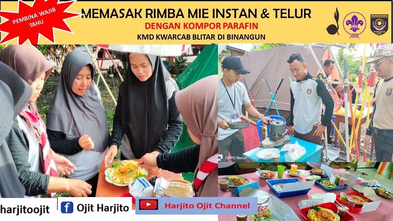 MASAK RIMBA DAN MASAK DARURAT TERNYATA GAMPANG | KMD KWARCAB BLITAR DI ...