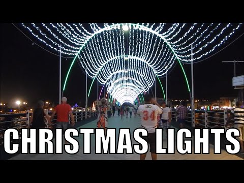 Christmas Lights Willemstad (Punda & Otrabanda) - Curaçao - YouTube