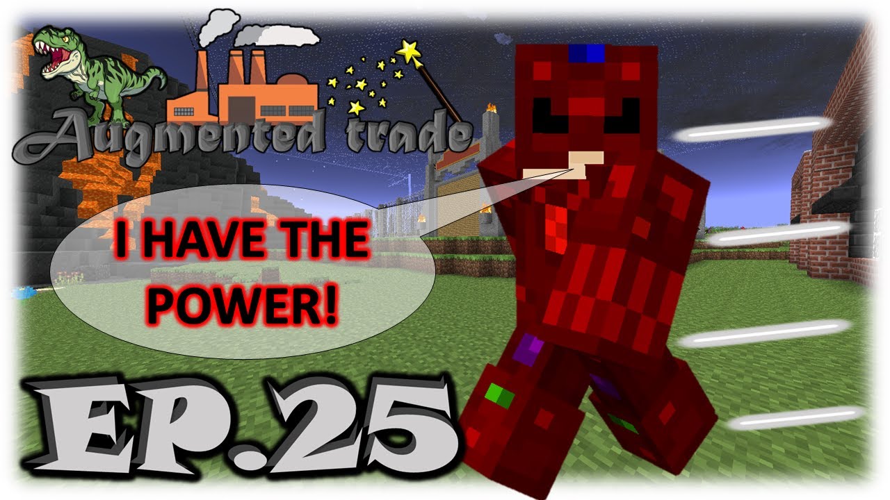 Minecraft: Augmented trade EP.25 Gem armour is crazy - YouTube