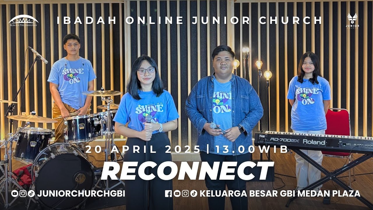 Junior Church Online 20 April 2025 | Pkl. 13.00 WIB - YouTube