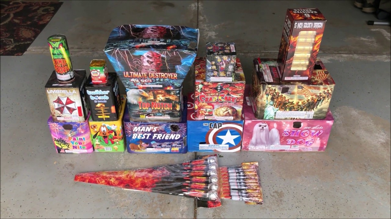 2019 Firework Stash PART 2 - YouTube
