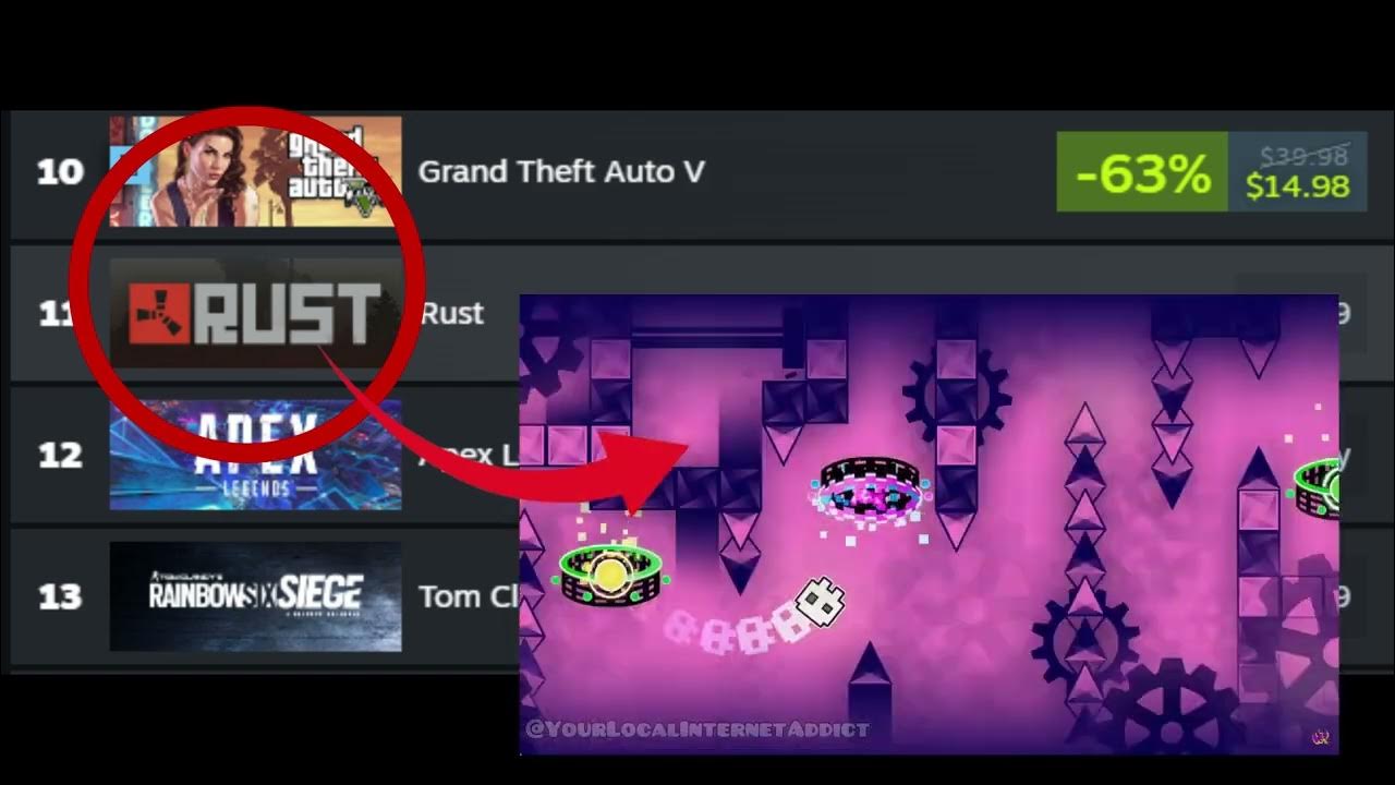 Rust?!! GD REFERENCE?! - YouTube