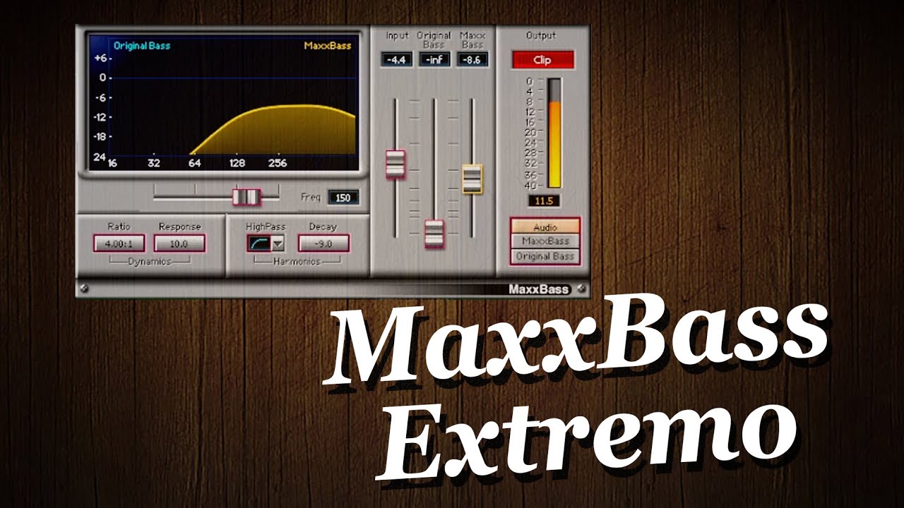 Uso extremo de Waves MaxxBass - YouTube