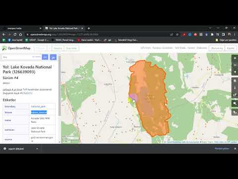 Milli Park ve Tabiat Parkı Verisi İndirme I Openstreetmap (5)