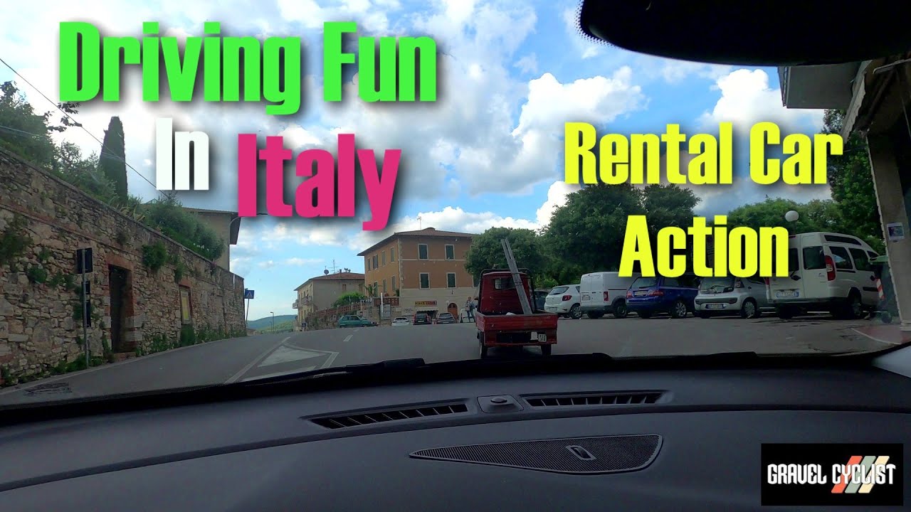 Driving Fun in Italy: Rental Car Action - YouTube
