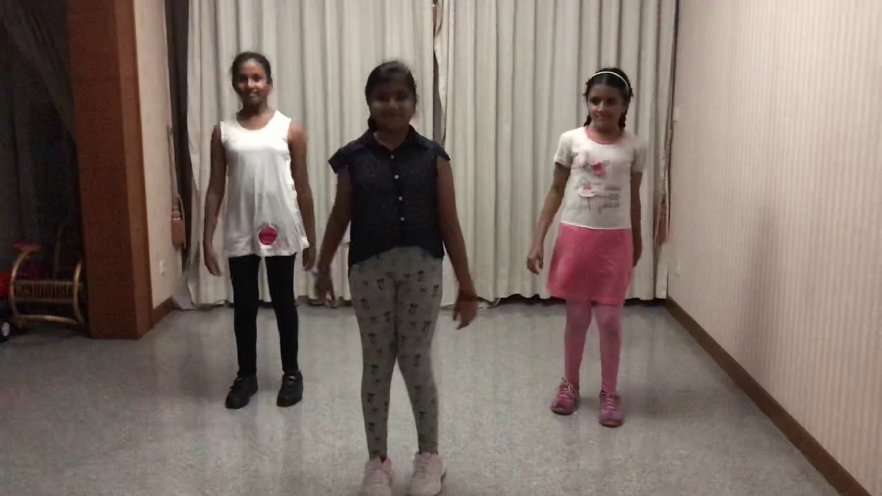 Bollywood basics beginners for kids part-1 - YouTube