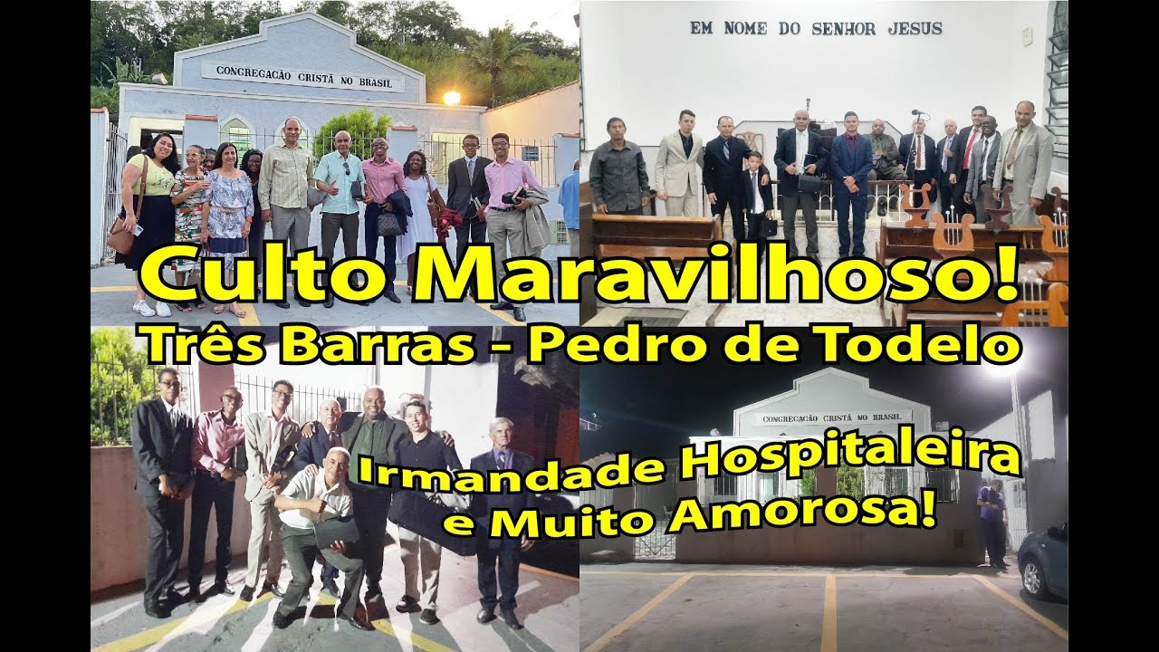 MARAVILHOSOS HINOS E COMUNHÃO PERFEITA NA CCB VILA TRÊS BARRAS ...