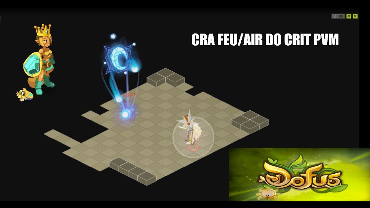 [DOFUS] PRESENTATION CRA FEU/AIR DO CRIT PVM - YouTube