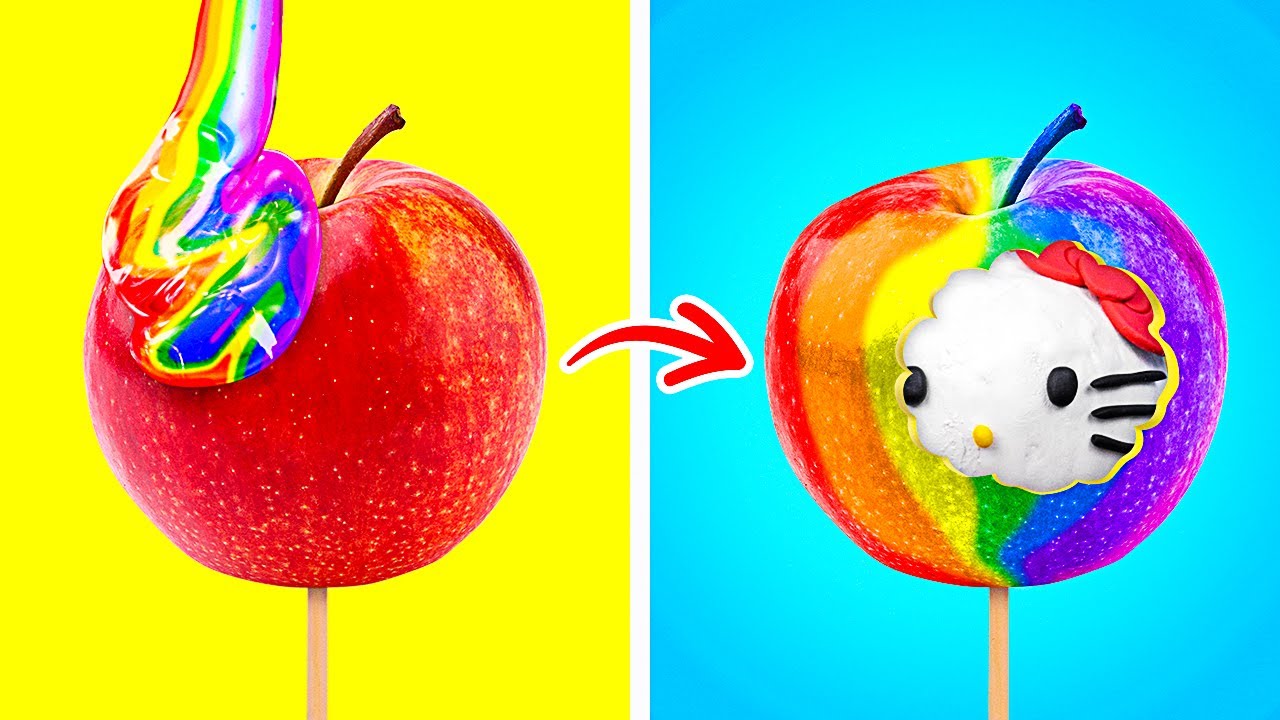 CREARE UN DELIZIOSO DOLCE HELLO KITTY 🍭 HACK E MESTIERI CON LE ...