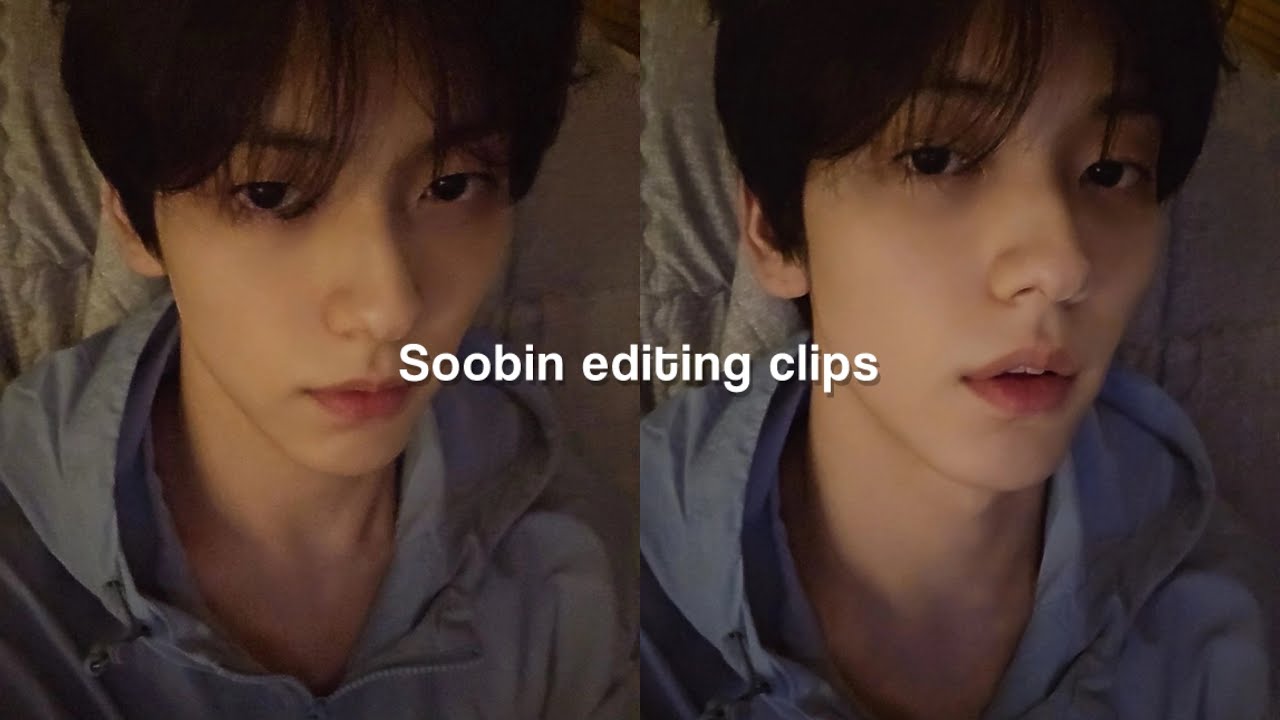 Soobin editing clips - YouTube