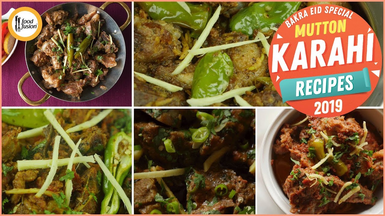 Mutton Karahi Recipes By Food Fusion (Bakra Eid Special) - YouTube